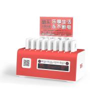 China 6 Slot Power Bank Vending Machine ABS Fireproof Advertising Power Bank for sale