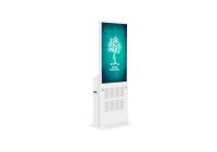China 300W Power Bank Rental Kiosk 5000MAh*24 Multiple Mobile Charging Stand for sale