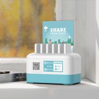 China 5000mAh Sharing Power Bank 6 Slot Power Bank Sharing Station for sale