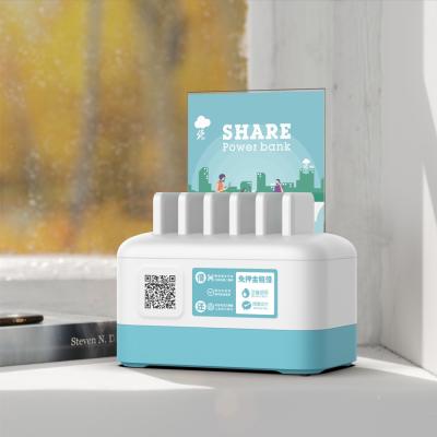 China 5000mAh Sharing Power Bank 6 Slot Power Bank Sharing Station for sale