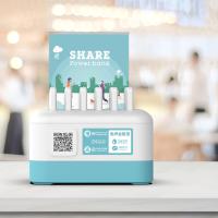 China 5000mah 6 Slots 4G Shared Rental Power Bank Restaurant With Station for sale