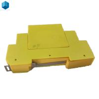 China Injection Moulding Lightning Arrester Box Plastic Shell Yellow for sale
