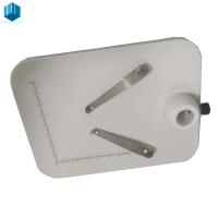 China Microscope Parts Injection Moulding Products White Thick Bottom Shell Plastic for sale
