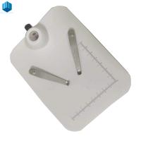 China Microscope Parts Injection Moulding Products White Thick Bottom Shell Plastic for sale