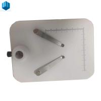 China Microscope Parts Injection Moulding Products White Thick Bottom Shell Plastic for sale