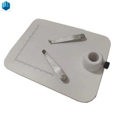 China Microscope Parts Injection Moulding Products White Thick Bottom Shell Plastic for sale