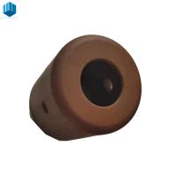 China Electric Wood Rod Plastic Injection Molding Accessories Brown Customizable 30000 Shots Mold Life for sale