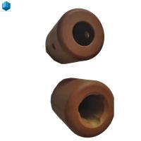 China Electric Wood Rod Plastic Injection Molding Accessories Brown Customizable 30000 Shots Mold Life for sale