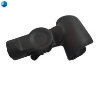China Plastic Injection Molded Microphone Rotating Bracket 35000 Shots Black Custom for sale