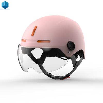 China Electric Vehicle Safety Riding Helmet Injection Molded Parts Customizable 35000-1000000 Shots for sale
