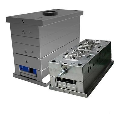 China Custom Plastic Injection Molding Mould 2 Cavity Mold 35000 Shots Life Industrial for sale