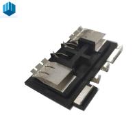 China Black Precision Electronic Enclosures Gold Finger Connection Instrument for sale