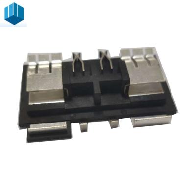 China Black Precision Electronic Enclosures Gold Finger Connection Instrument for sale