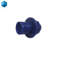 China Plastic Precision Electronic Enclosures Blue Tubular Precision Connector for sale