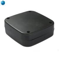 China Custom Injection Molded PA66 Converter Black Box Enclosure Plastic 120x80x50mm for sale
