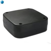 China Custom Injection Molded PA66 Converter Black Box Enclosure Plastic 120x80x50mm for sale