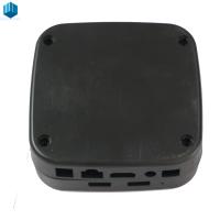 China Custom Injection Molded PA66 Converter Black Box Enclosure Plastic 120x80x50mm for sale