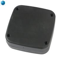 China Custom Injection Molded PA66 Converter Black Box Enclosure Plastic 120x80x50mm for sale