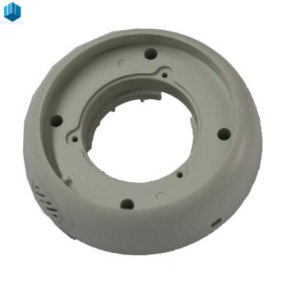 China ABS Custom Injection Molding White Cover Machined Plastic Housing 2000sqm Factory for sale