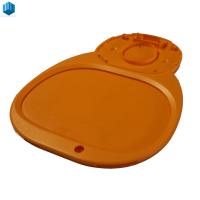 China Custom Injection Molded Toy Audio Orange Plastic Shell Case 30000 Shots Mold Life for sale
