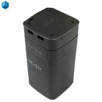 China Black Custom Molded Plastic Parts Charging Converter Plastic Case for sale