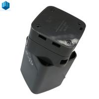 China Black Custom Molded Plastic Parts Charging Converter Plastic Case for sale