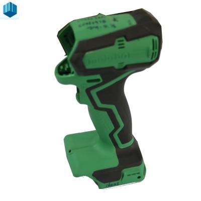 China Green Forehead Thermometer Plastic Case Custom Plastic Injection Molding for sale