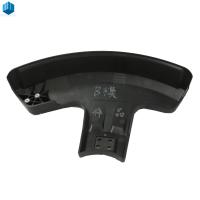 China Custom Injection Molded Auto Parts Housing Black Cover Plastic Car Part Mold 35000 Shots for sale