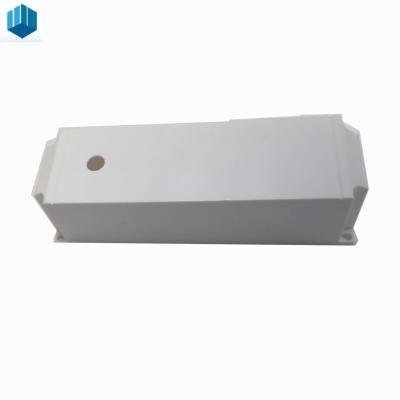 China PA Electronics Injection Molding White Square Shell Plastic Product 100mm Custom for sale