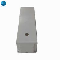 China PA Electronics Injection Molding White Square Shell Plastic Product 100mm Custom for sale