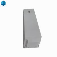 China PA Electronics Injection Molding White Square Shell Plastic Product 100mm Custom for sale