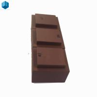 China Plastic Electronics Injection Molding Brown Three Square Shell 30000 Shots Mold Life for sale