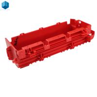 China PP Electronics Injection Molding Red Inner Parts for sale