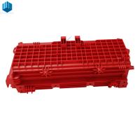China PP Electronics Injection Molding Red Inner Parts for sale
