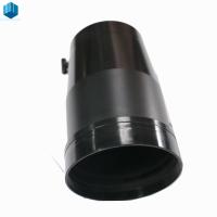 China PP Black Part Custom Plastic Housing Cylindrical Enclosure for sale