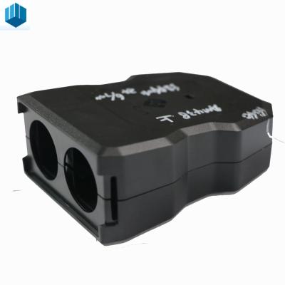 China Custom ABS Plastic Enclosure Black Outer Box Injection Molded 30000 Shots for sale