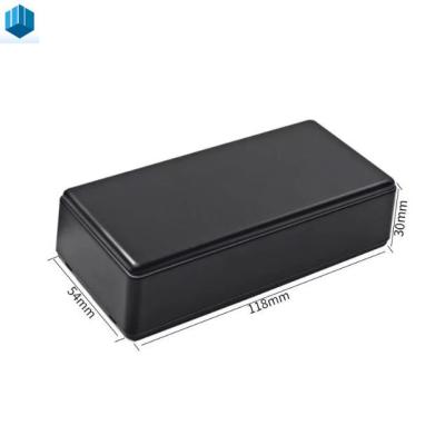 China Plastic Injection Molding Products , Injection Components Black Plastic Box for sale