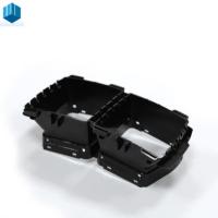 China Plastic Injection Molding Black ABS Shell 35000-1000000 Shots for sale