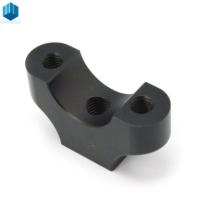China Black PP Injection Molding Plastic Parts Custom Injection Moulding 100mm for sale