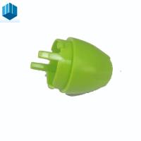 China PP Material Plastic Injection Moulding Green Cover Product Custom Black Back Cover Parts for sale