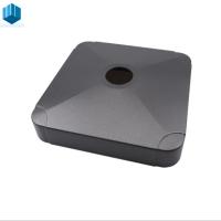 China Injection Moulding Black Plastic Square Box Products Customized for sale
