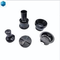 China Black ABS Plastic Injection Moulded Parts 35000 to 1000000 Shots Mold Life for sale