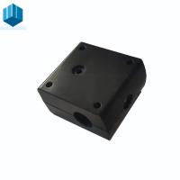 China PP Material Injection Moulding Products Black Square Shell Machining for sale