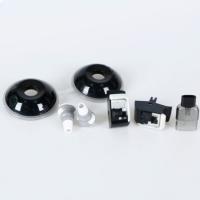 China Black Circle Plastic Injection Molding Parts 35000-1000000 Shots for sale