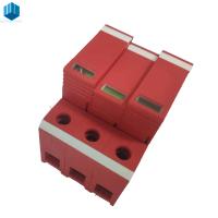 China 1000000 Shots Injection Moulding Product Red Lightning Arrester Housing for sale