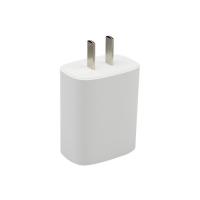 China White Plastic Injection Moulded Mobile Phone Charger Case 35000 Shots Mold Life ISO9001 for sale