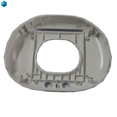 China Plastic Injection Moulding Products Round White Rear Shell Customizable for sale