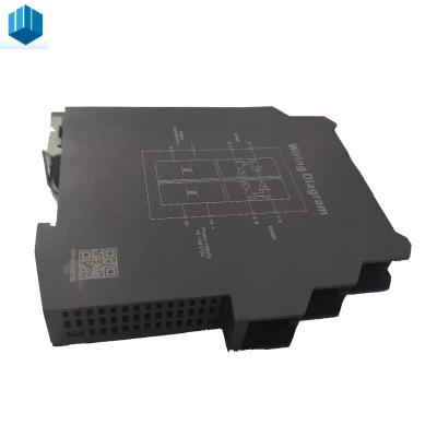 China Black Plastic Shell PP Injection Molding Parts ISO9001 35000 Shots Mold Life for sale