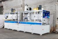China Automatic Pail Production Line Flanging Machine And Bottom Seaming for sale