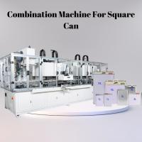 China 30 Cpm Big Square Cans Comination Machine for sale